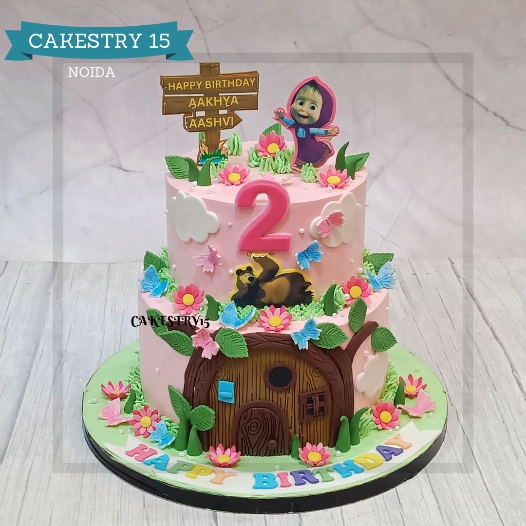 Masha & Bear Cakes - Delightful Designs for Kids Celebration – CAKESTRY15
