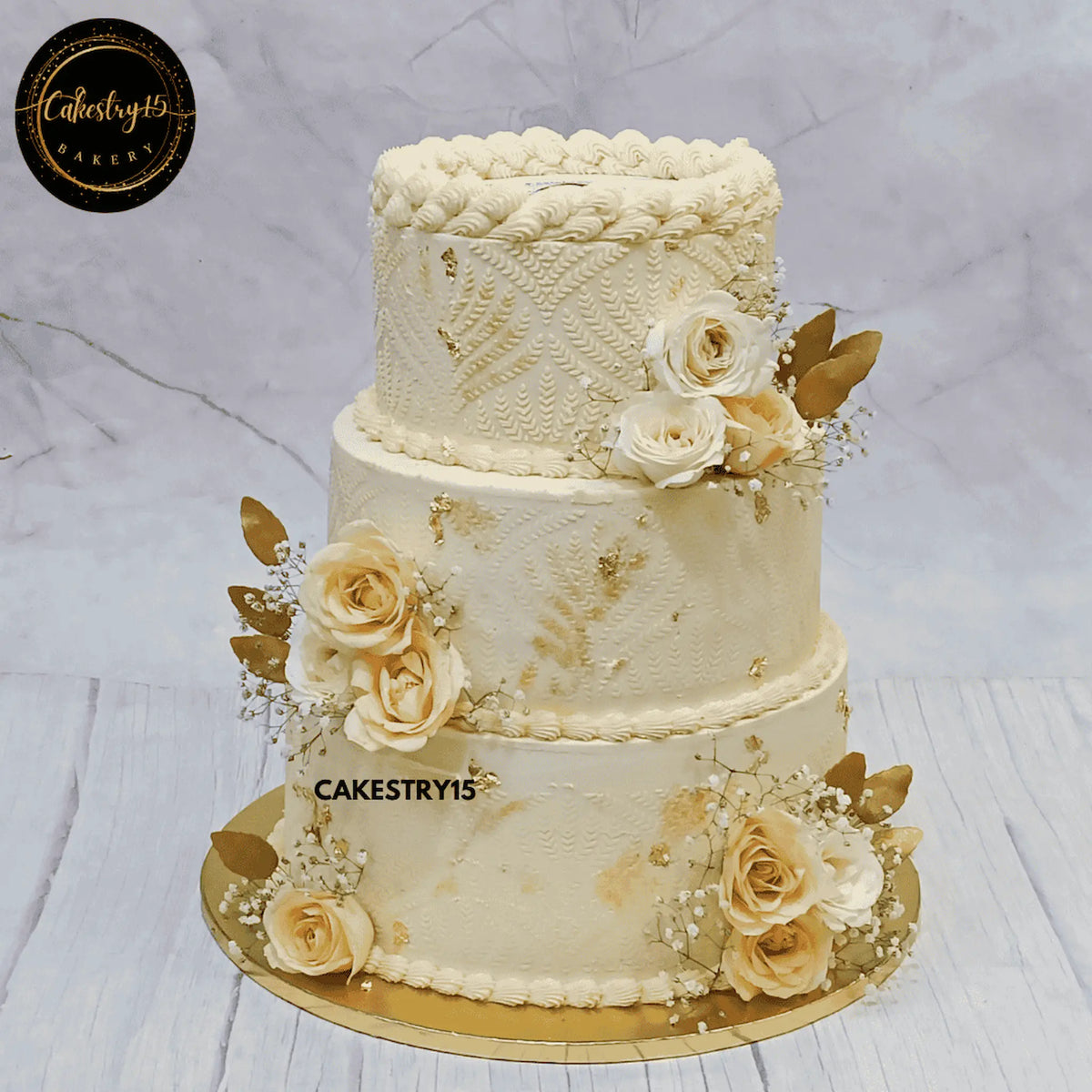 90th Corporate Anniversary Cake – Elegant 10kg Chocolate – CAKESTRY15