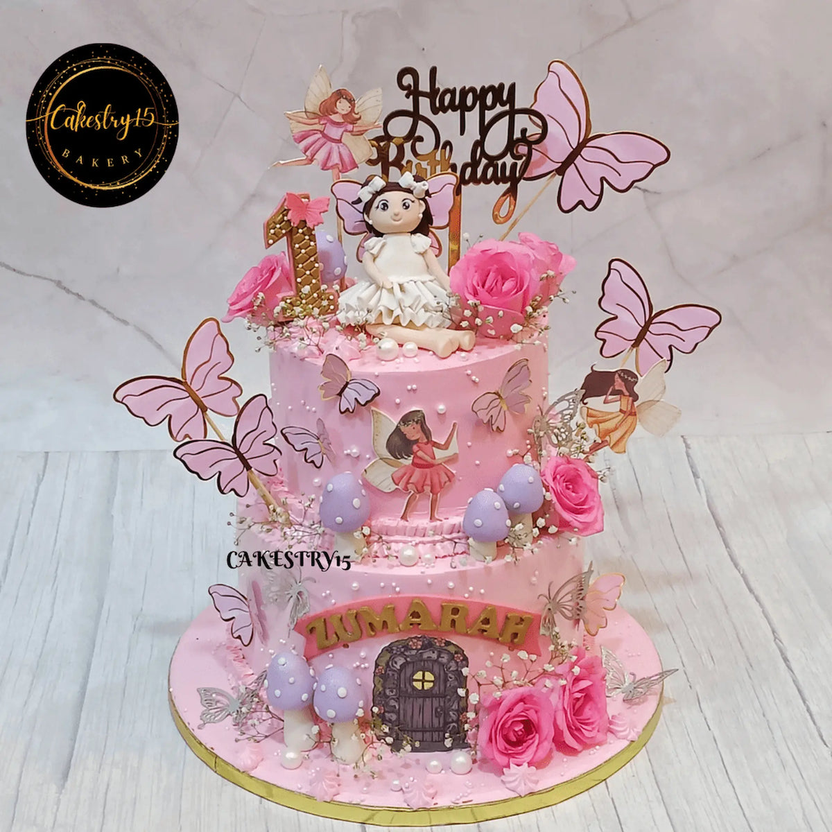 Princess Grace 3kg Pineapple Birthday Cake-Cakestry15 – CAKESTRY15